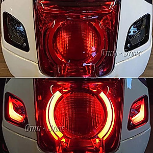 New Motorcycles GTS150 GTS250 GTS300 LED Rear and Front Turn Signal Light For Vespa GTS 150 300 GTV 250 GTV300 Tail Light (Front and Rear)