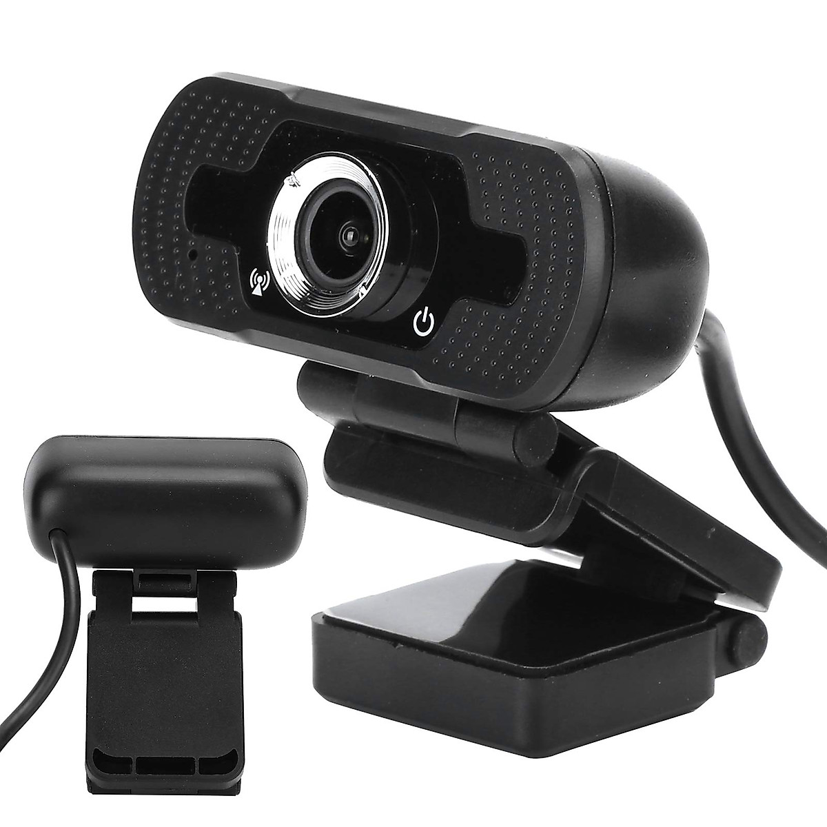 Zyyini Bindpo Web Camera, 1080P High Definition Computer Camera Video Conference USB 2.0 PC Camera, Wide Angle Lens, for Recording, Calling, Gaming
