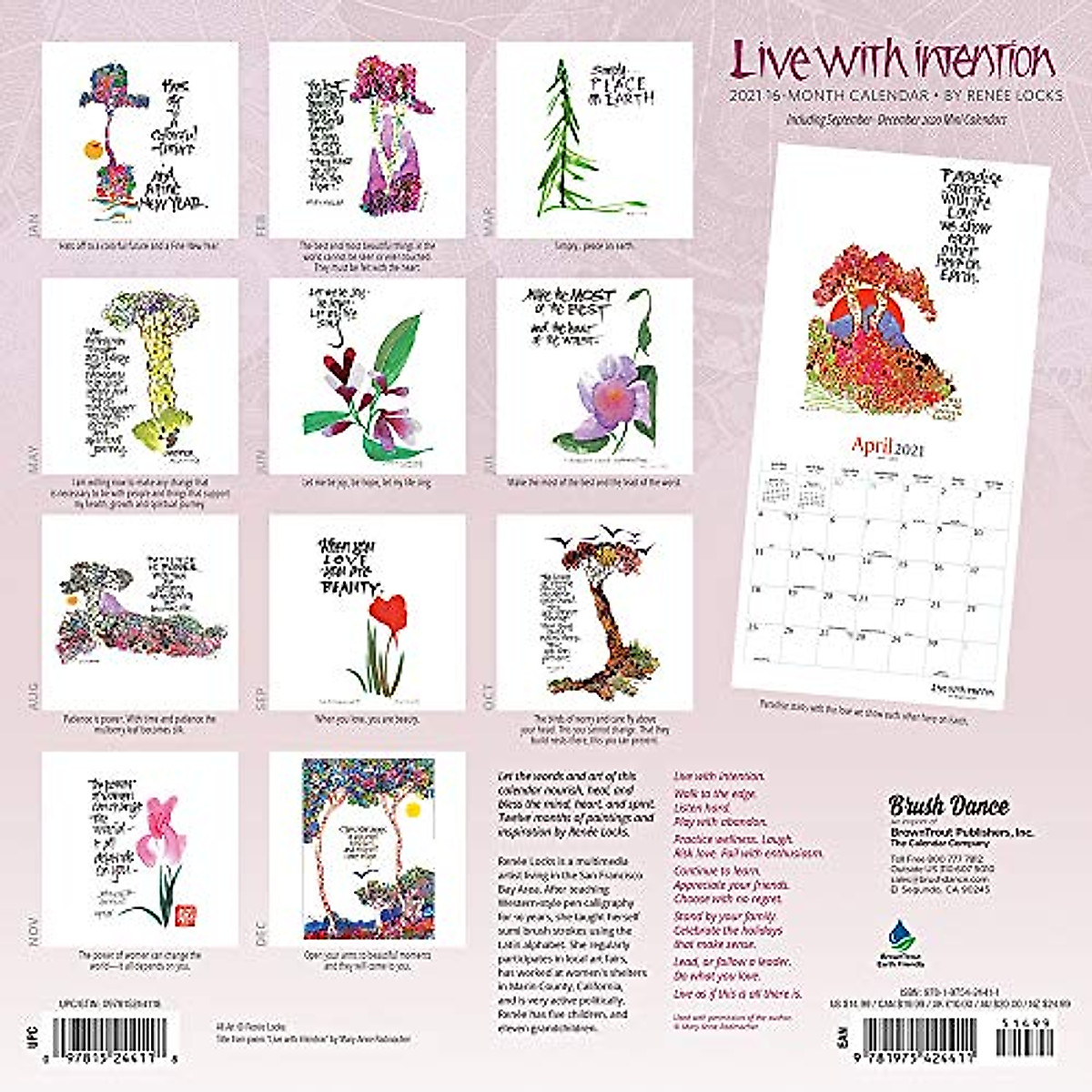 Live With Intention 2021 Calendar