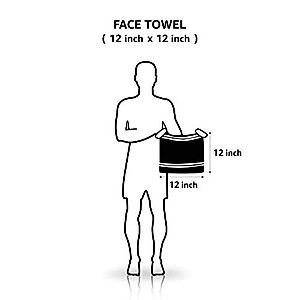 Amazon Basics Fast Drying, Extra Absorbent, Terry Cotton Washcloths - Pack of 24, Seafoam Green, 12 x 12-Inch