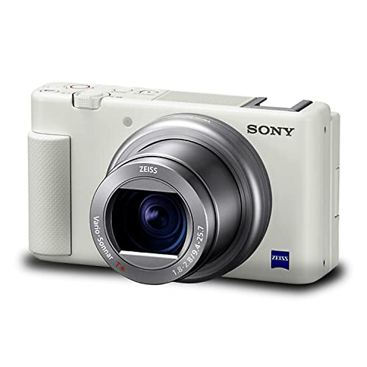 Sony ZV-1 Camera for Content Creators and Vloggers, White, Compact (DCZV1/W) (Renewed)