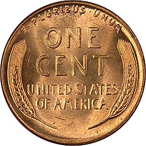 1955 Lincoln Wheat Cent BU Uncirculated Mint State Bronze Penny 1c Coin