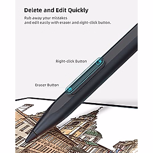 Metapen Stylus Pen M1 for Microsoft Surface (75-Day Battery Life,Smooth Writing),Work for Surface Pro X/9/8/7/6/5/4/3,Surface Go 3/Book 3/Laptop 4/Studio 2,ASUS VivoBook Flip 14 for Students&Doers