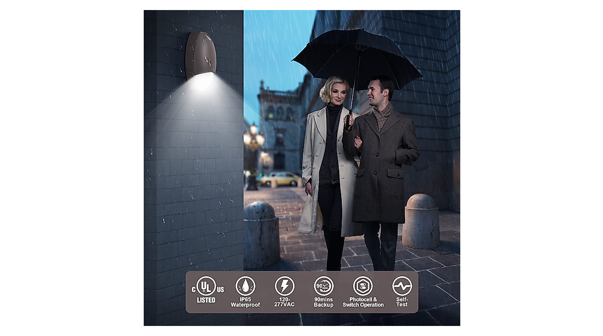 Outdoor LED Emergency Light - Waterproof & Reliable