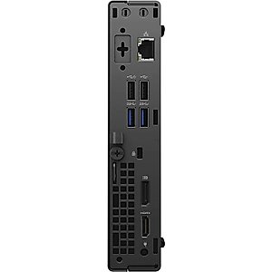 Dell OptiPlex 3080 Micro Form Factor Business Desktop, Intel Core i5-10500T Processor, 16 GB DDR4 RAM, 1 TB SSD, WiFi, HDMI, Display Port, Bluetooth, Windows 10 Pro (Latest Model), Black