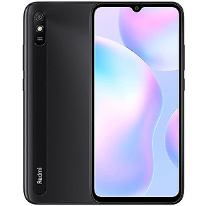 Xiaomi Redmi 9A (32GB+2GB) Factory Unlocked (Only Tmobile/Mint/Ultra USA Market) Global Dual Sim 13MP + (w/Fast Car Charger Bundle) (Granite Gray)