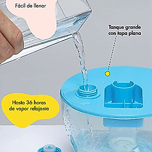 Safety 1st Filter Free Cool Mist Humidifier, Blue