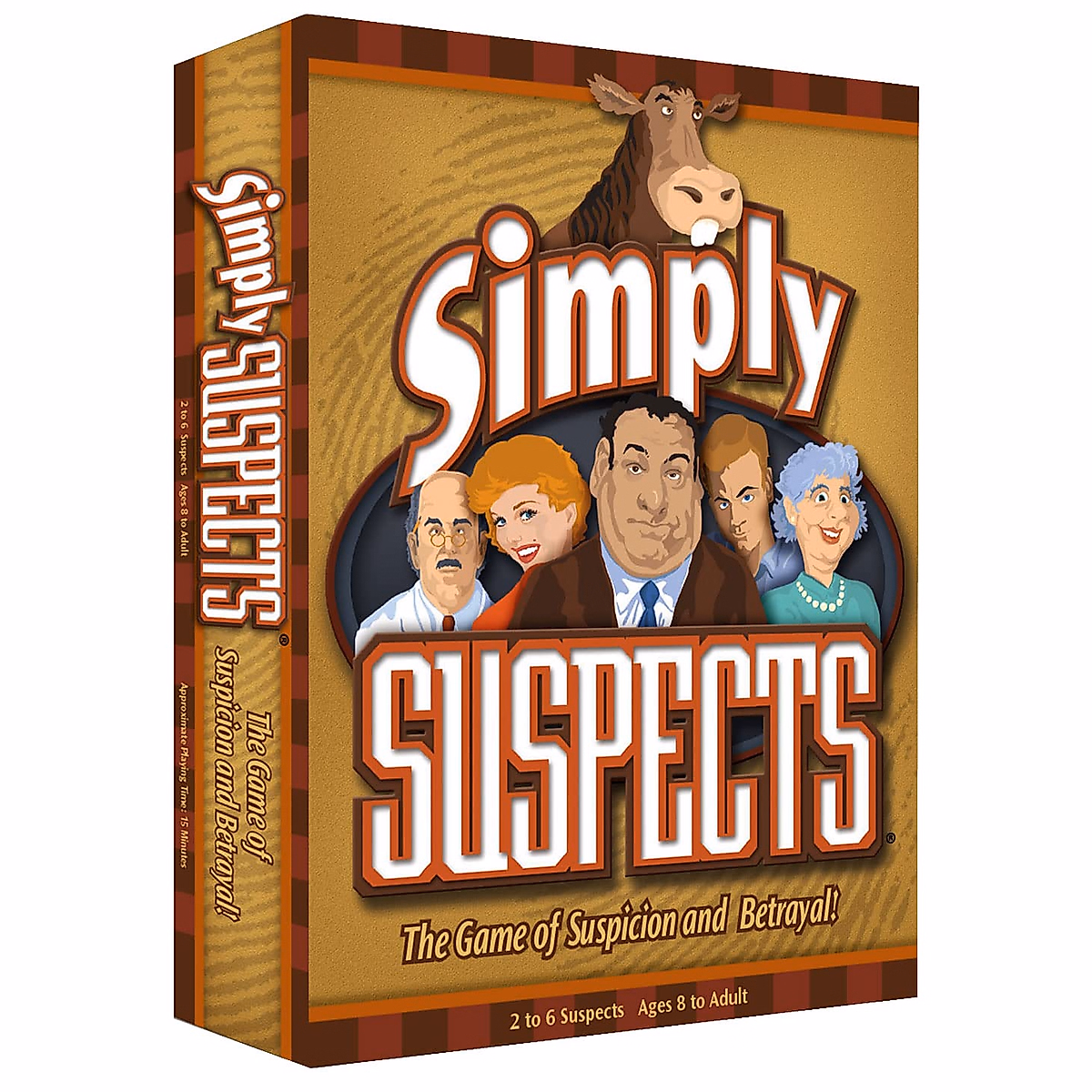 Simply Suspects - Strategy Board Game - from Spy Alley