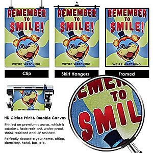 LuxBay Canvas Posters, FF Merch Security Bug Unframed Wall Art Print For Home, Office, Dorm Decoration 12 X 18 Inch