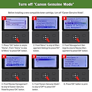 071 CRG 071 CRG-071 Compatible Toner Cartridge Standard Capacity 1200 Pages Black for Canon ImageCLASS LBP120 LBP121 LBP122 LBP122dw MF270 MF272 MF272dw MF273 MF273dw MF275 MF275dw Series Printers