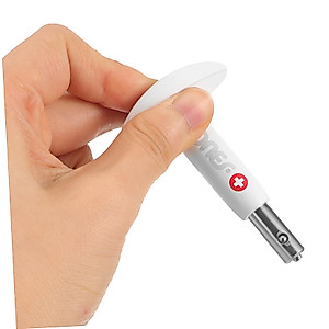 Mikinona Skateboard Remover Metal Bearing Pullers Roller Skating Accessories Convenient Bearing Puller Seal Removal Tool Skate Bearing Tool Wheel Bearings Major White Stainless Steel Hub