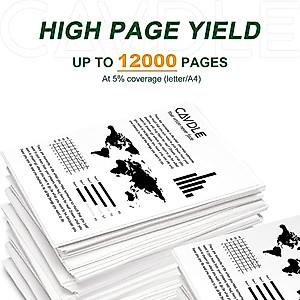 CAVDLE DR-730 Compatible Drum Unit Replacement for Brother DR730 Work with HL-L2325DW HL-L2350DW HL-L2390DW HL-L2395DW HL-L2370DW DCP-L2550DW MFC-L2690DW MFC-L2710DW MFC-L2717DW MFC-L2750DW Printers