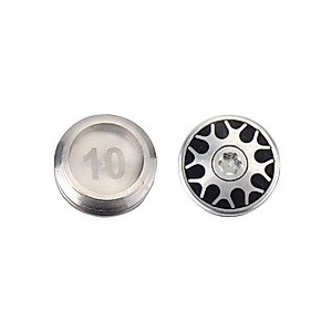 GOOACTION Golf Custom Putter Weights Black 2PCS 10g Compatible with Stroke Lab Series Putter Club Heads