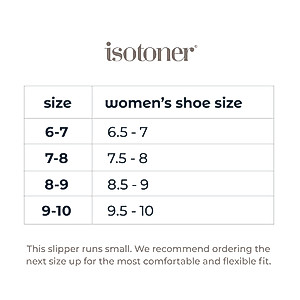 isotoner Terry Hoodback Clog Slippers for Women - Soft Memory Foam, Comfort Arch Support, House Slippers with Indoor/Outdoor Sole