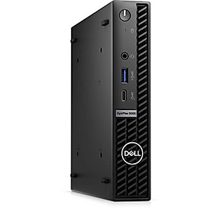 Dell Optiplex 5000 Micro Tower Desktop (2022) | Core i7-12700T - 1TB SSD Hard Drive - 64GB RAM | 12 cores @ 4.7 GHz Win 11 Pro Black