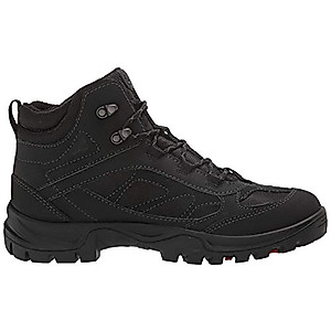 ECCO Men's Xpedition III GORE-TEX Mid Cut Boot, Black/Black, 46 M EU (12-12.5 US)