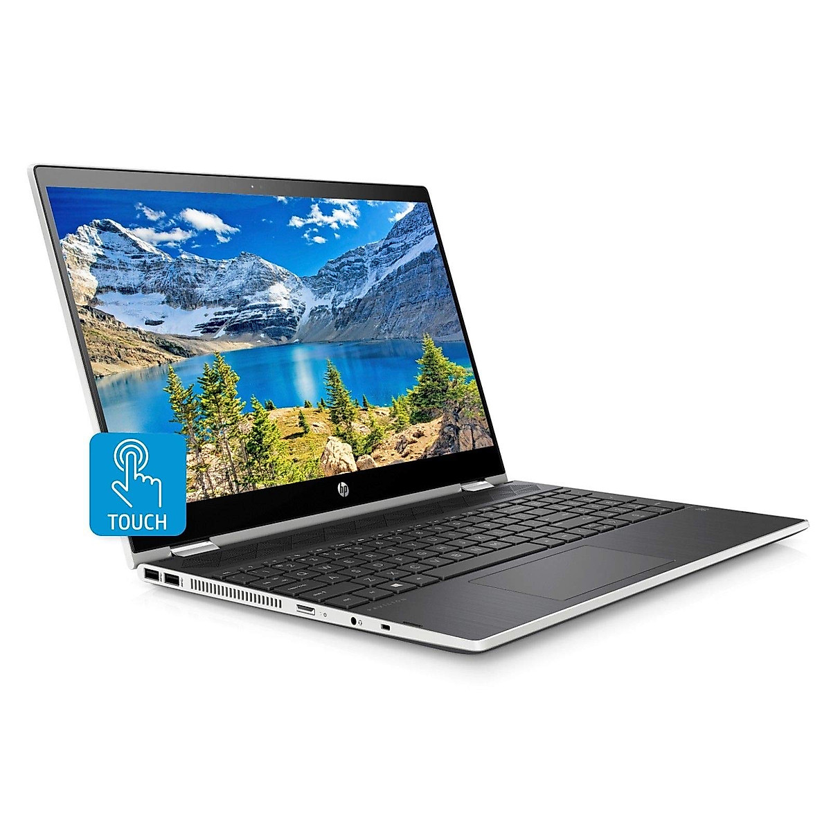 HP High Performance 2-in-1 15.6" Full HD Touchscreen Convertible Laptop PC, Intel Core i3-8130U Processor, 8GB DDR4 RAM, 1TB HDD + 16GB SSD, Backlit Keyboard, HDMI, Active Pen, Windows 10