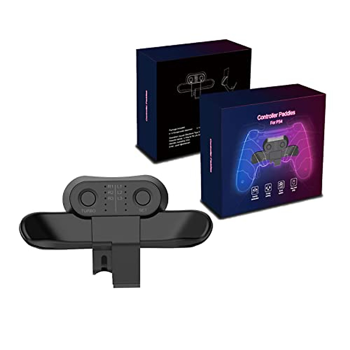 Controller Paddles for PS4, Controller Back Button Attachment ...