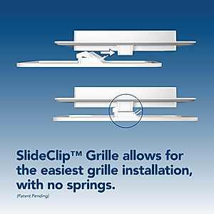 Broan-NuTone® BE8 Bathroom Exhaust Fan, 80 CFM, ENERGY STAR® Exhaust Fan, 1.5 Sones