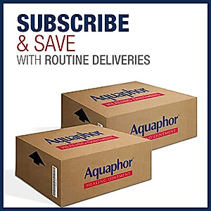 Aquaphor Lip Repair Ointment - Long-lasting Moisture to Soothe Dry Chapped Lips - .35 fl. oz. Tube