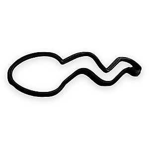 Sperm Cookie Cutter with Easy to Push Design (5 inch)