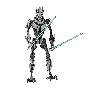 STAR WARS Galaxy of Adventures General Grievous 3.75-Inch-Scale Figure Toy and Mini Comic – Learn About