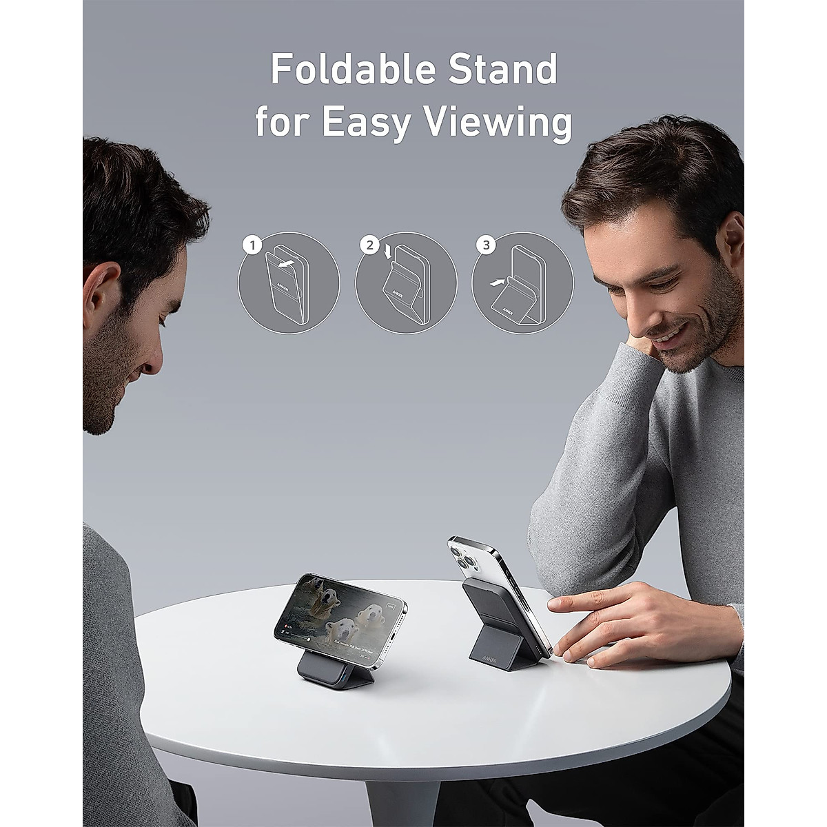 Anker MagSafe Cube with Anker 622 Magnetic Battery (MagGo) Upgraded Version