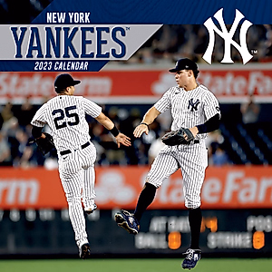 New York Yankees 2023 12x12 Team Wall Calendar