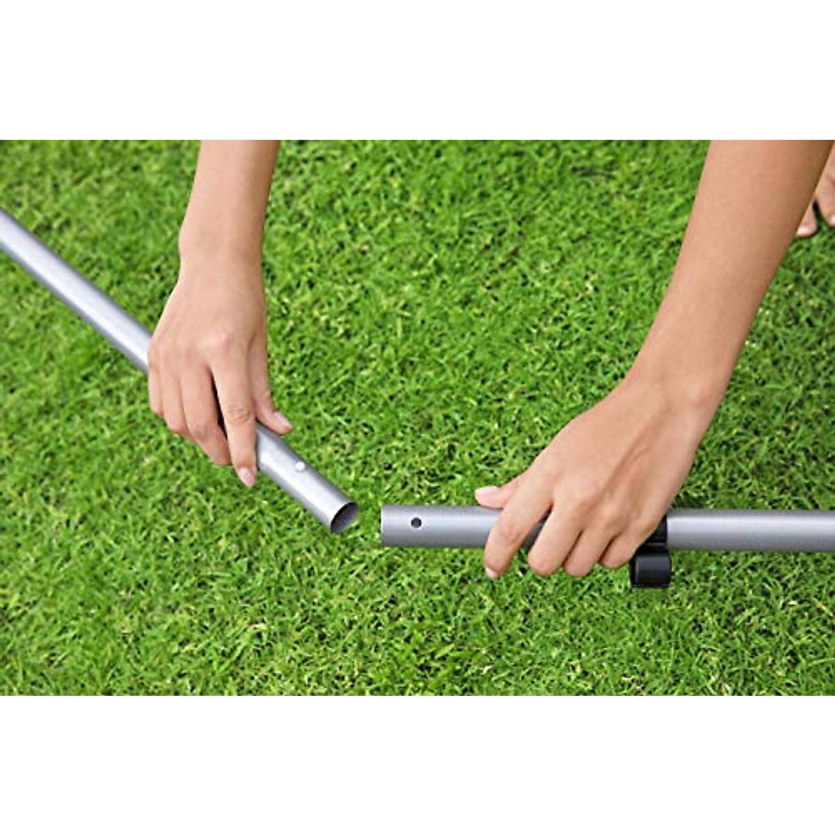 Flowclear Above Ground Pool Maintenance Kit | Features Vacuum and Leaf Skimmer Heads