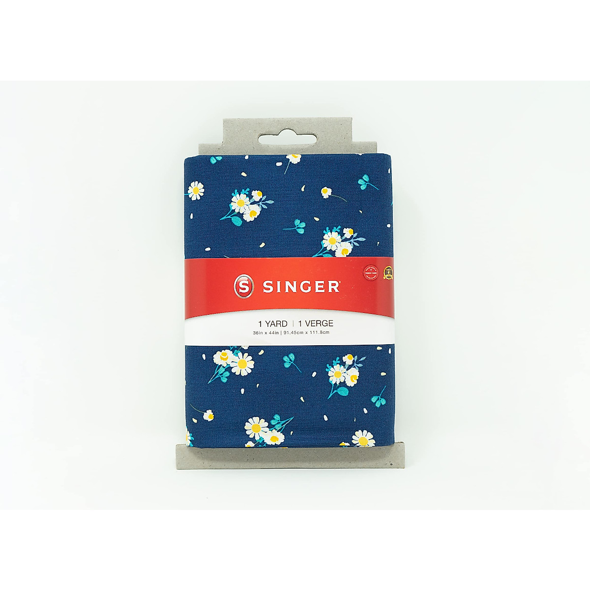 Singer Fabrics, 100% Cotton, Royal Floral, 1 Yard Cut