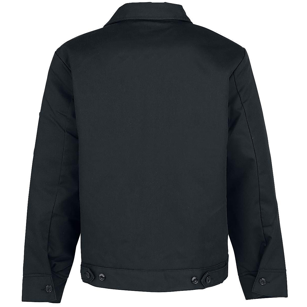 Dickies Men's Insulated Eisenhower Front-Zip Jacket, Black, X-Large/Regular