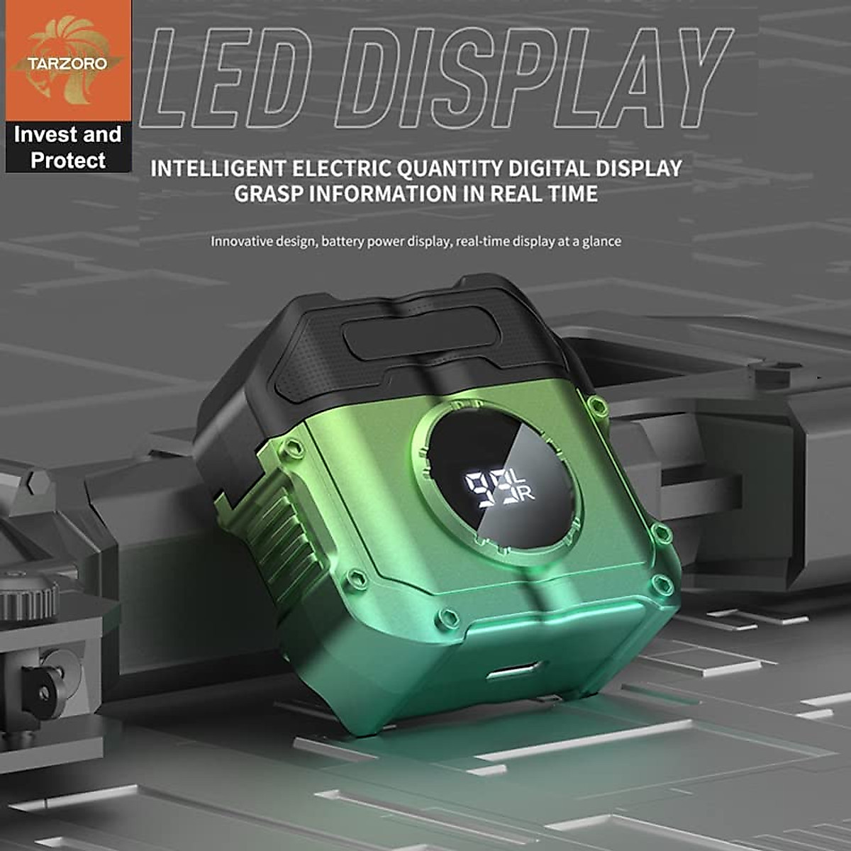 Bluetooth Headphones V5.3 Wireless Earbuds 65Hrs Standby Battery Life with Wireless Charging Case & LED Power Display Deep Bass IPX7 Waterproof Earphones Microphone Stereo Headset for iPhone & Android