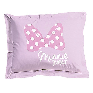 Jay Franco Minnie Mouse Faces 5 Piece Twin Bed Set (Offical Disney Product)