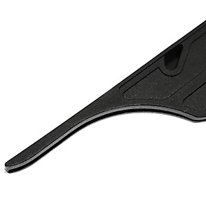 SQXBK Knife Sheath 2PCS Black Plastic Kitchen Knife Blade Protector Cover for 9inch, 10inch Slicing Bread Knife Sashimi Salmon Knife