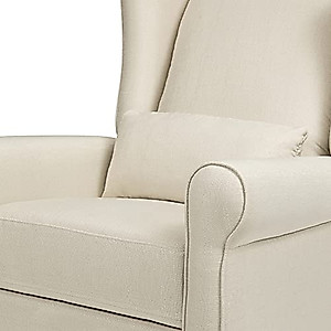 DaVinci Hayden Recliner and Swivel Glider in Natural Oat, Greenguard Gold & CertiPUR-US Certified