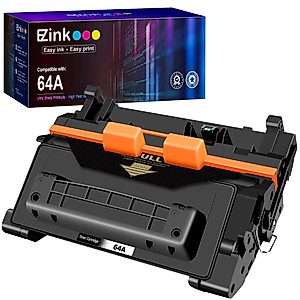 E-Z Ink (TM) Compatible Toner Cartridge Replacement for HP 64A CC364A 64X CC364X Compatible with Laserjet P4014N P4014DN P4015N P4015X P4015DN P4515N P4515X P4014 P4015 P4515 Printer (Black, 1 Pack)