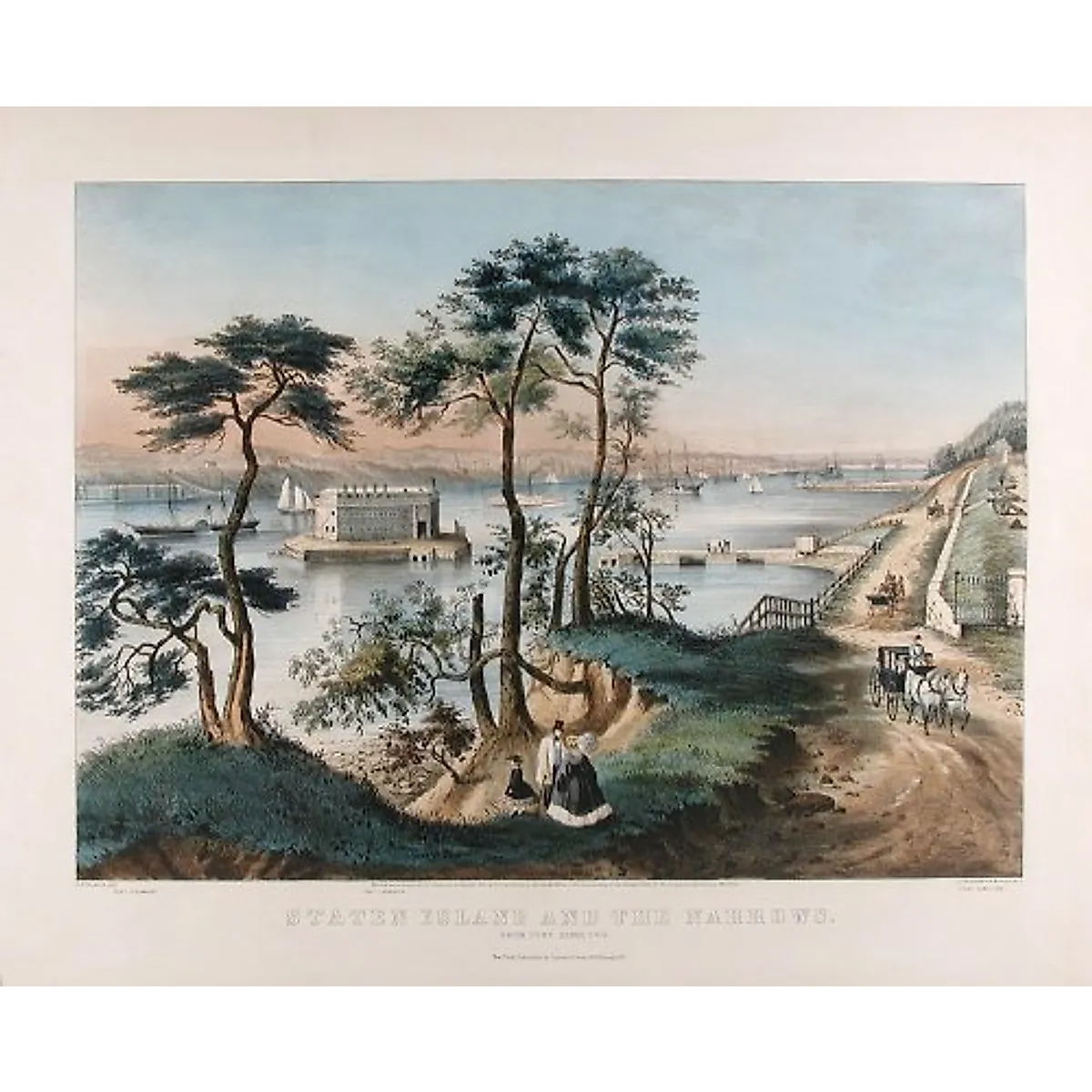 Staten Island and the Narrows: from Fort Hamilton