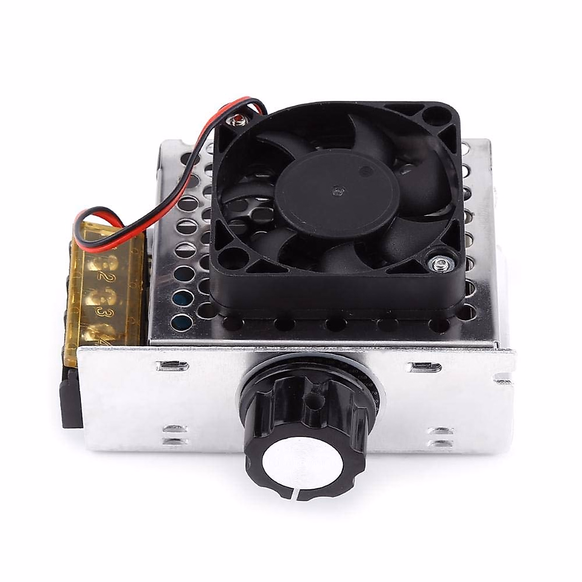 4000W SCR Electric Voltage Regulator Dimmer Temperature Motor Speed Controller with Fan Thermostat