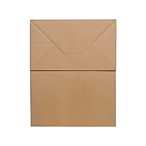 Brothersbox Brown Paper Bags with Handles Bulk 100PCS Kraft Paper Bags, 8 * 4.76 * 10 Inch Medium Craft Paper Gift Bags for Birthday Party Grocery Retail Shopping Business