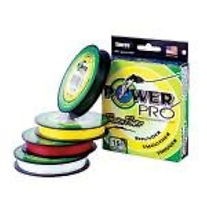 Power Pro Spectra Fiber Braided Fishing Line, Vermilion Red, 500YD/30LB