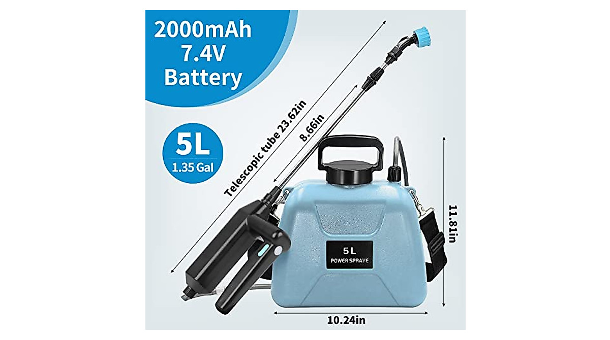 Electric Plant Sprayer | Battery-Powered Garden & Home Use