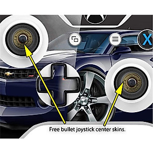 WraptorSkinz Decal Vinyl Skin Wrap compatible with XBOX One S/X Controller - 2010 Camaro RS Blue Dark (CONTROLLER NOT INCLUDED)