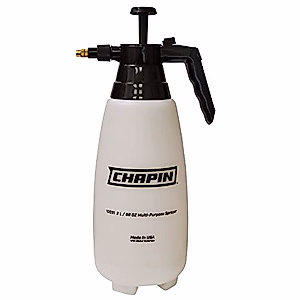 Chapin International 10031, 2 L/.52 Gallon, Multi-Purpose Sprayer, Translucent White
