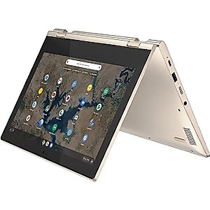 Lenovo Chromebook C340 2-in-1-11.6" HD Touchscreen - Celeron N4000-4GB - 64GB eMMC - Gold (Renewed)