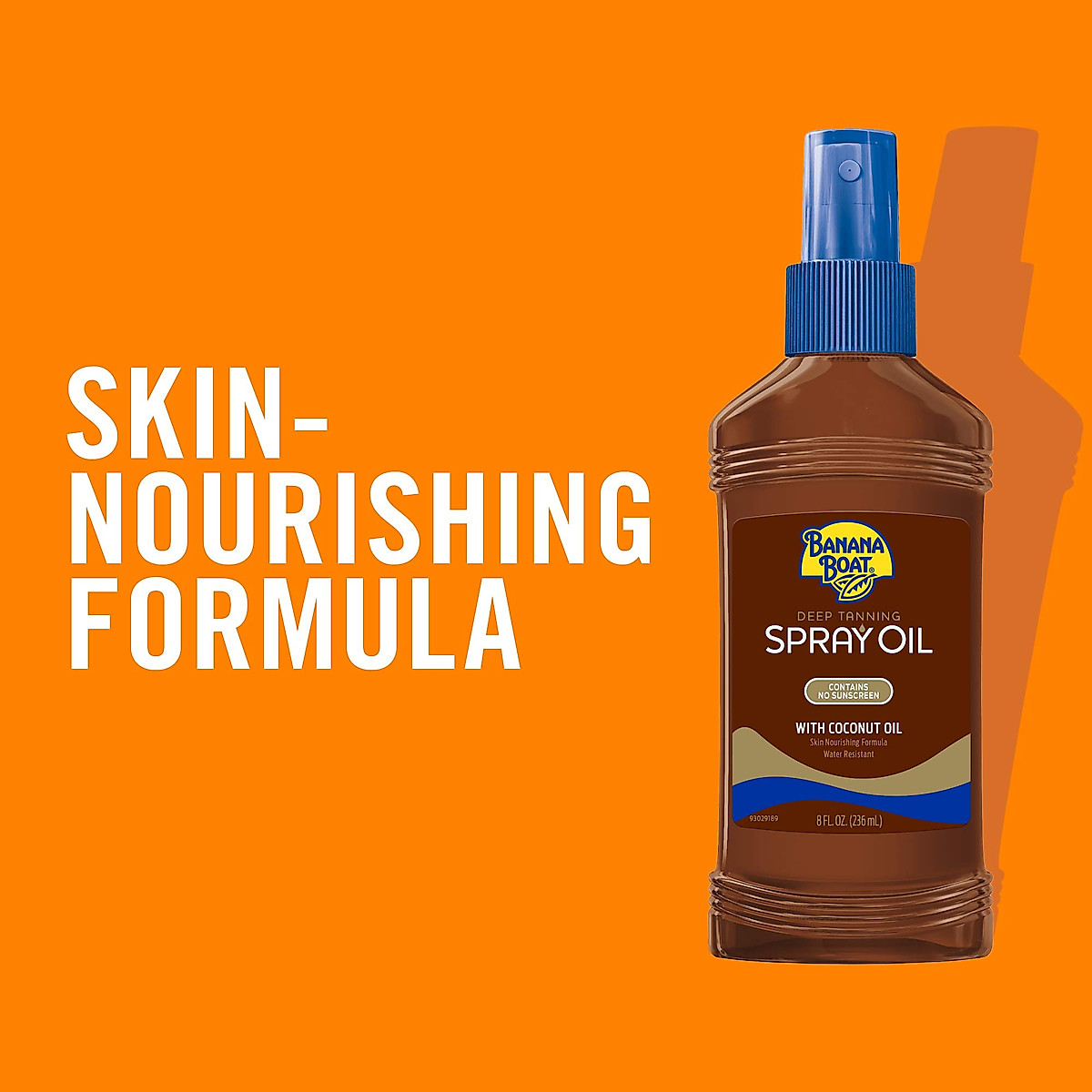 Banana Boat Deep Tanning Oil Pump Spray, 8oz | Dark Tanning Oil Spray, Contains No Sunscreen, Moisturizing Body Oil, Tanning Spray, 8oz (Pack of 3)