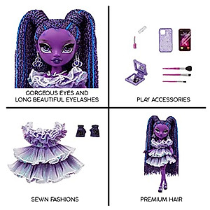 Rainbow High Shadow High Monique Verbena - Purple Fashion Doll. Fashionable Outfit & 10+ Colorful Play Accessories. Great Gift for Kids 4-12 Years Old & Collectors