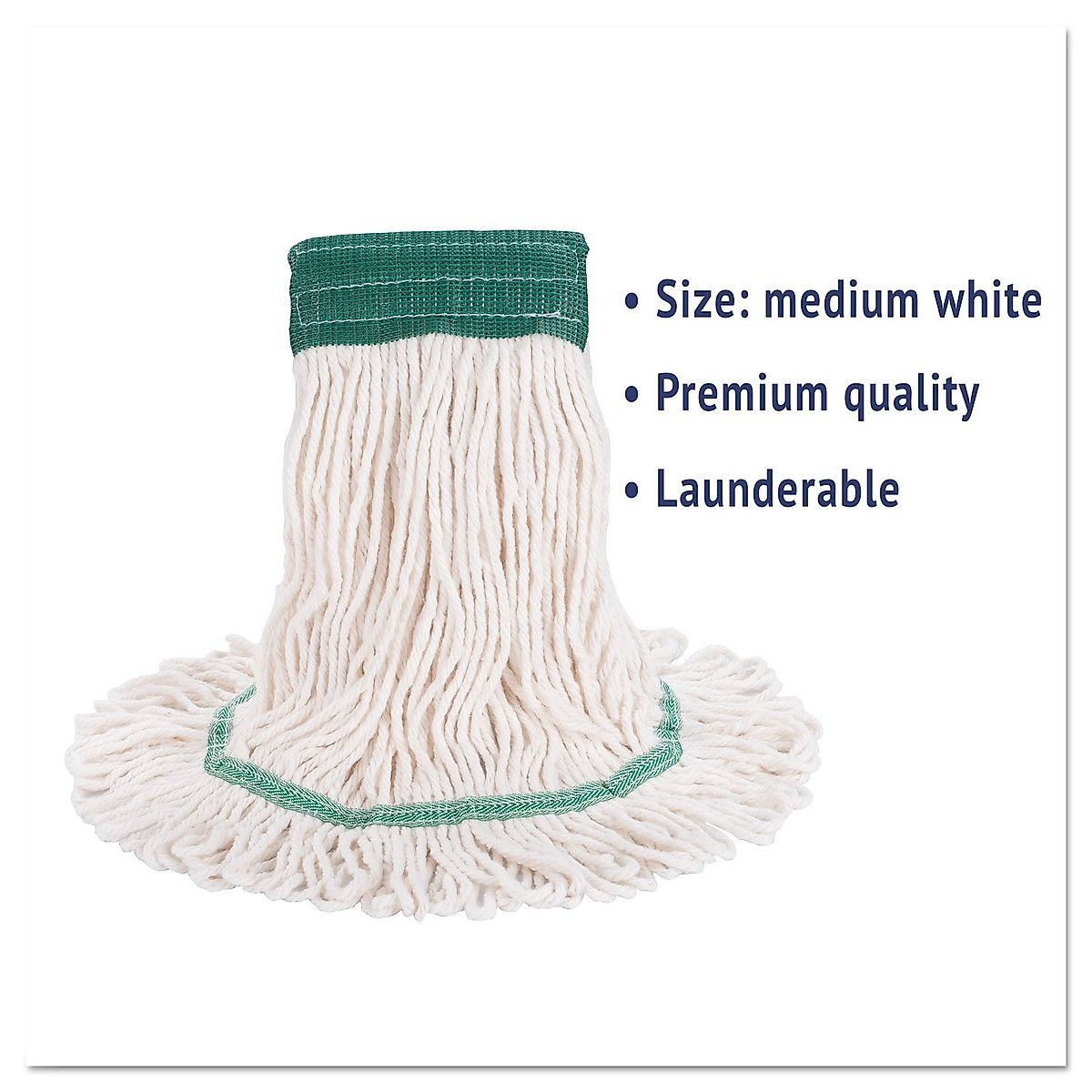 BWK502WHCT - Boardwalk Super Loop Wet Mop Head