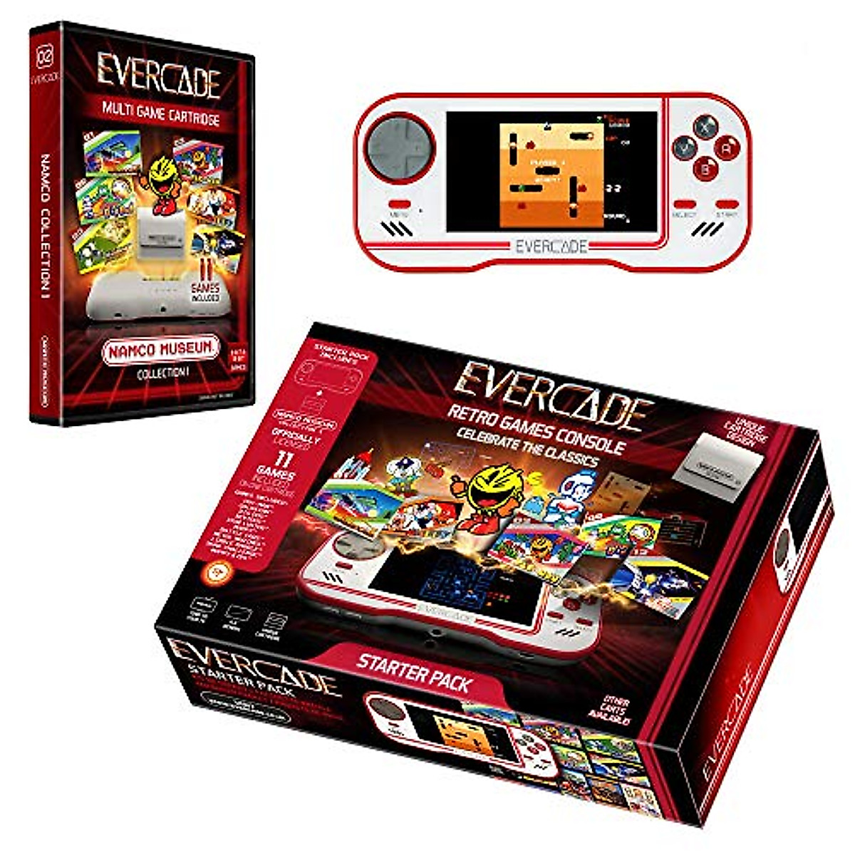 Evercade Retro Handheld Starter Pack