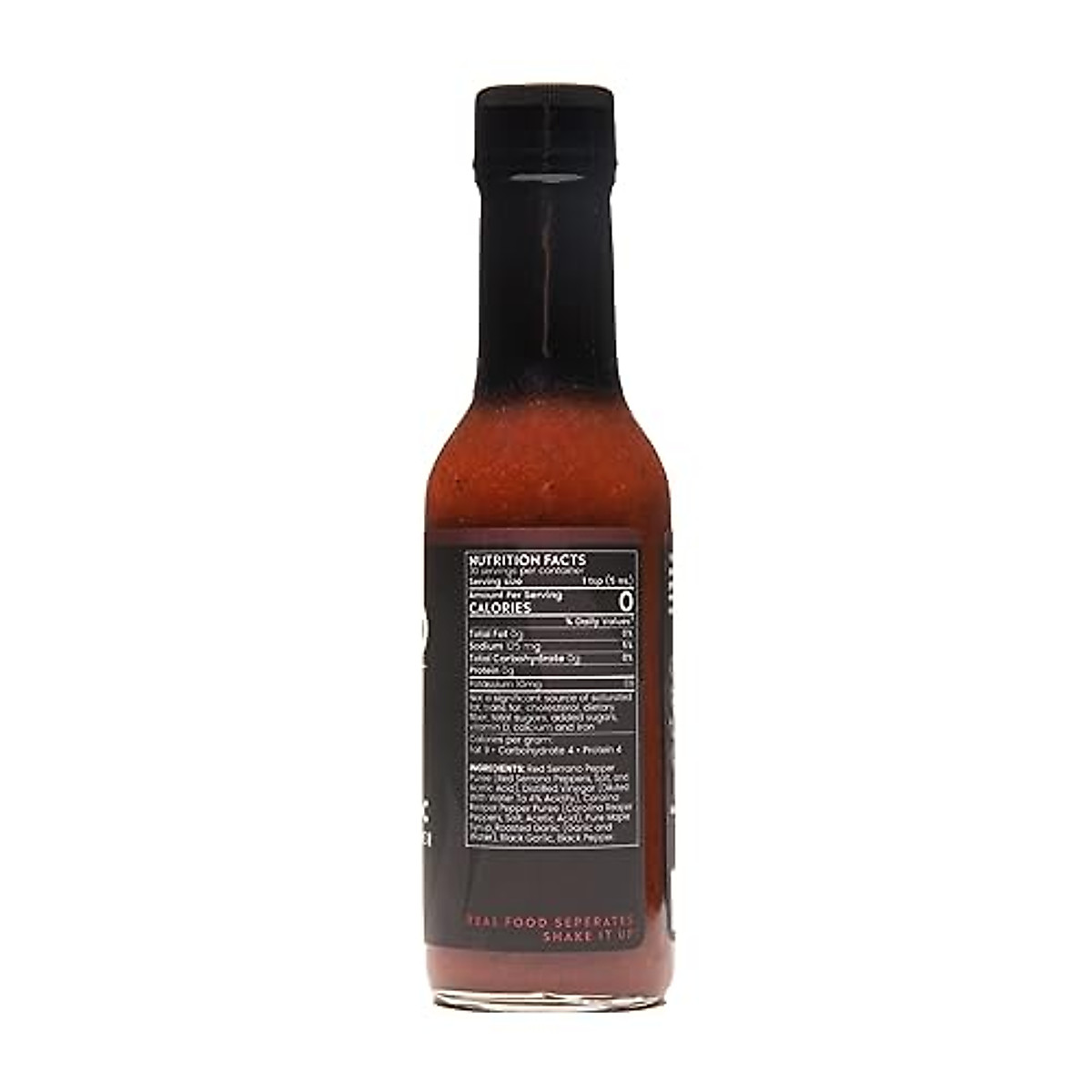 Black Garlic And Carolina Reaper Hot Sauce By Bravado Spice FEATURED ON HOT ONES Gluten Free, Vegan, Low Carb, Paleo All Natural 5 oz Bottle Award Winning Gourmet Hot Sauce