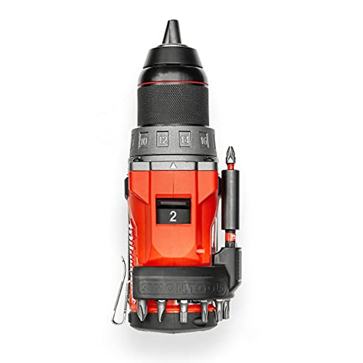 M12 Bit holder for Milwaukee Gen2 Drill Driver - Milwaukee Packout Accessories - Magnetic Bit Holder For M12 Surge Drill Driver - Milwaukee Bit Holder for M12 2503 and 2504(not impact)